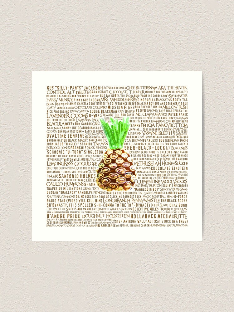 "Psych Burton Guster Nicknames - Television Show Pineapple Room ...