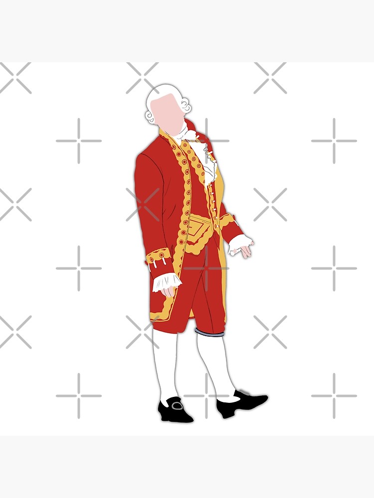 "Abstract Hamilton - King George III" Poster by Raseon | Redbubble