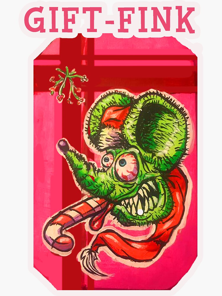 "Gift Fink" Sticker for Sale by biomek | Redbubble