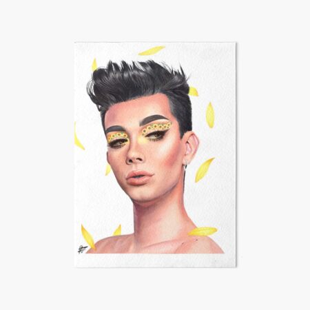 "James Charles drawing" Art Board Print for Sale by art-ic-monkeys ...