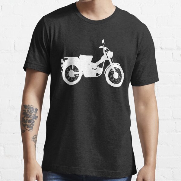 "Honda CT110 Postie Bike - White Silhouette" T-shirt for Sale by StudioFloyd | Redbubble | ct110 ...