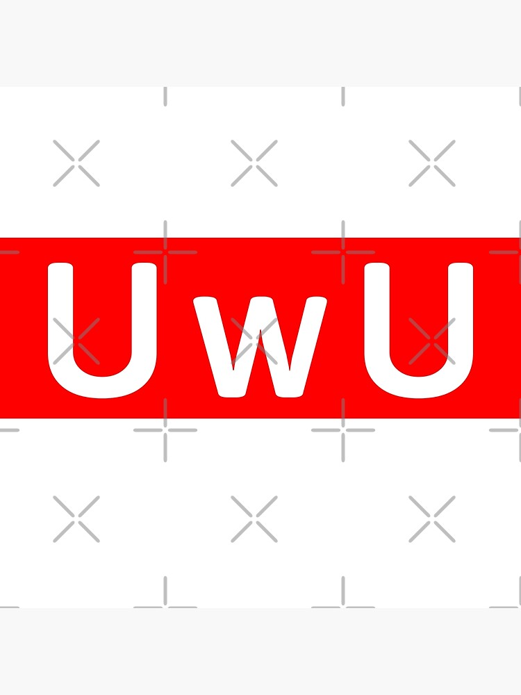 "UwU Happy anime face tee t-shirt" Poster by BestDesigns1999 | Redbubble