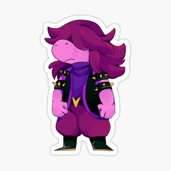 "susie deltarune" Sticker for Sale by Dannychama | Redbubble