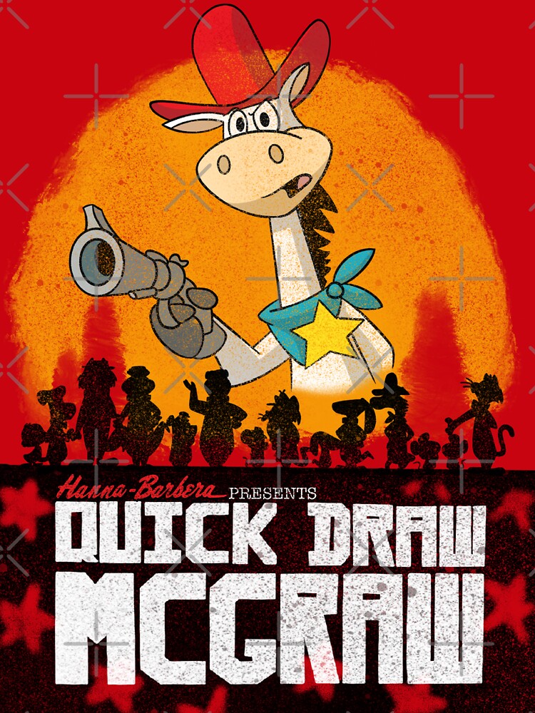 "Quick Draw" Sticker by joshatomic | Redbubble