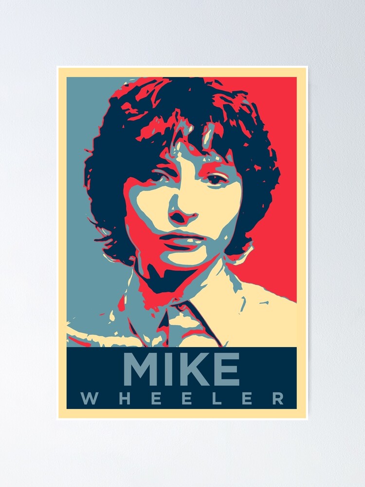 Póster «Stranger Things Mike Wheeler» de Christian4444 | Redbubble