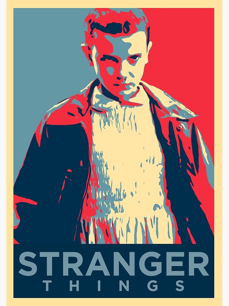 "Stranger Things Eleven" Poster by Christian4444 | Redbubble