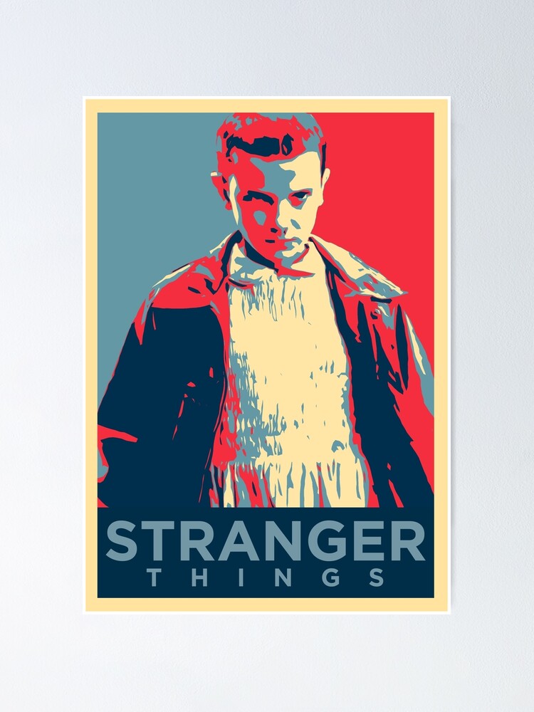 "Stranger Things Eleven" Poster by Christian4444 | Redbubble
