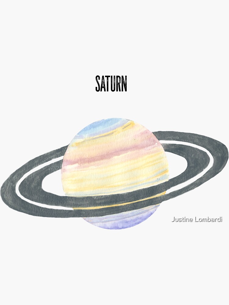 "Satrun" Sticker by myartjourney | Redbubble