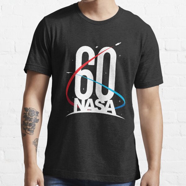 "NASA 60th Anniversary Logo with Stars and Planets Shirt" T-shirt by ...