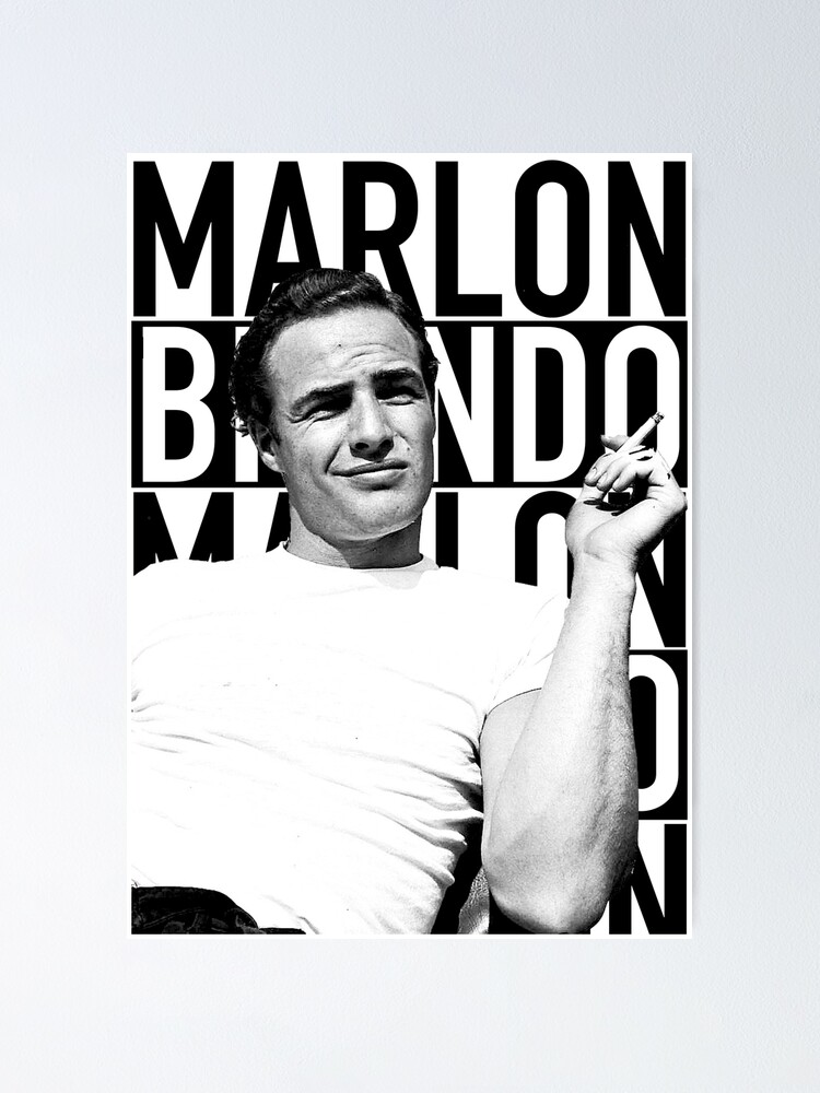 "Marlon Brando - The Men (1950)" Poster by AleFranksArt | Redbubble