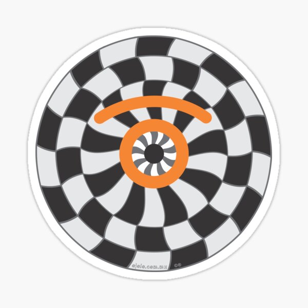 "optical defect" Sticker for Sale by ojolo | Redbubble