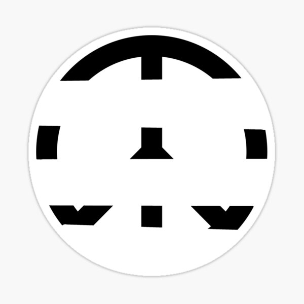 "Straight/Heterosexual Peace" Sticker by GoldenAbysses | Redbubble