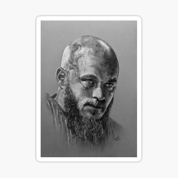 "Ragnar Lodbrok" Sticker for Sale by Jpwoody | Redbubble