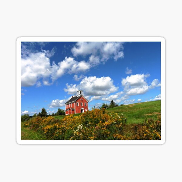 "Old Schoolhouse" Sticker for Sale by NGraham72 | Redbubble