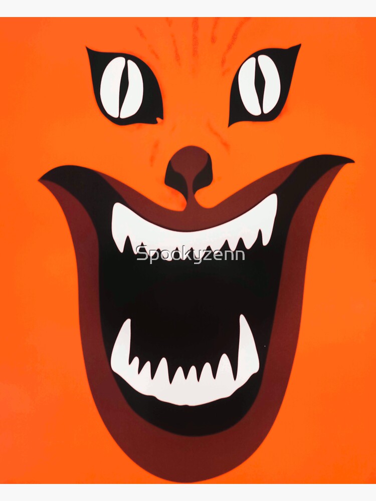 "House 1977 Cat" Sticker by Spookyzenn | Redbubble