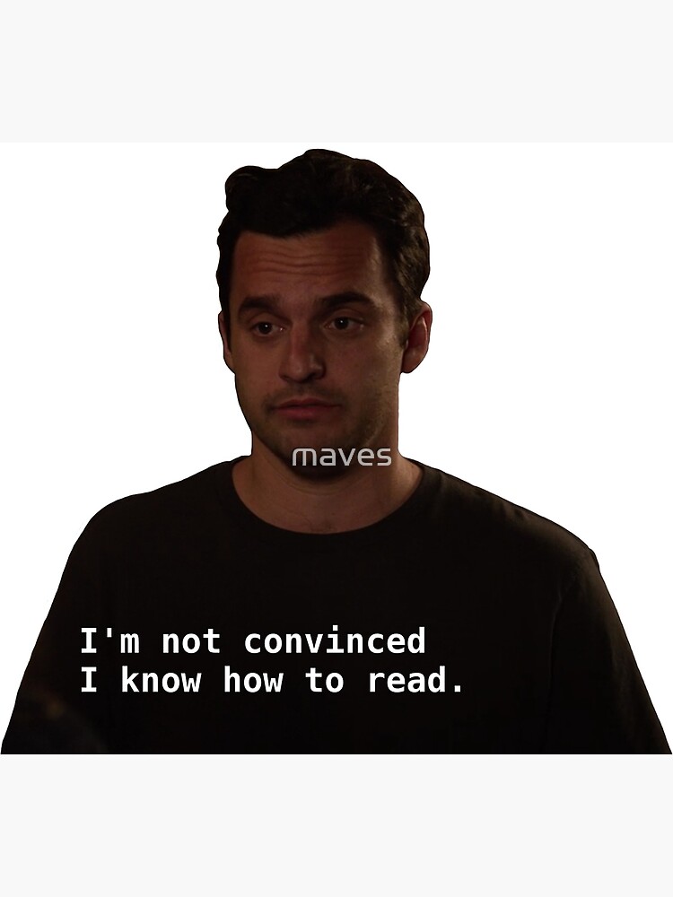 "nick miller" Poster for Sale by maves | Redbubble