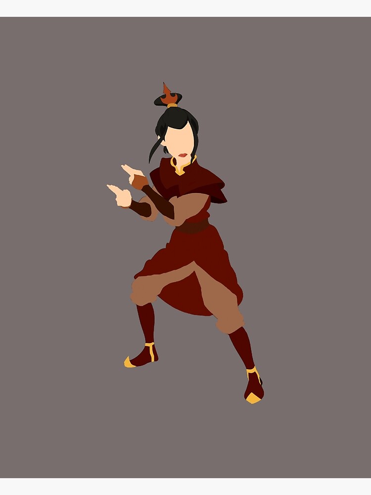 "Minimalist Azula ATLA " Art Print by oreosauce | Redbubble