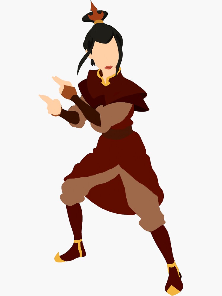 "Minimalist Azula ATLA " Sticker for Sale by oreosauce | Redbubble