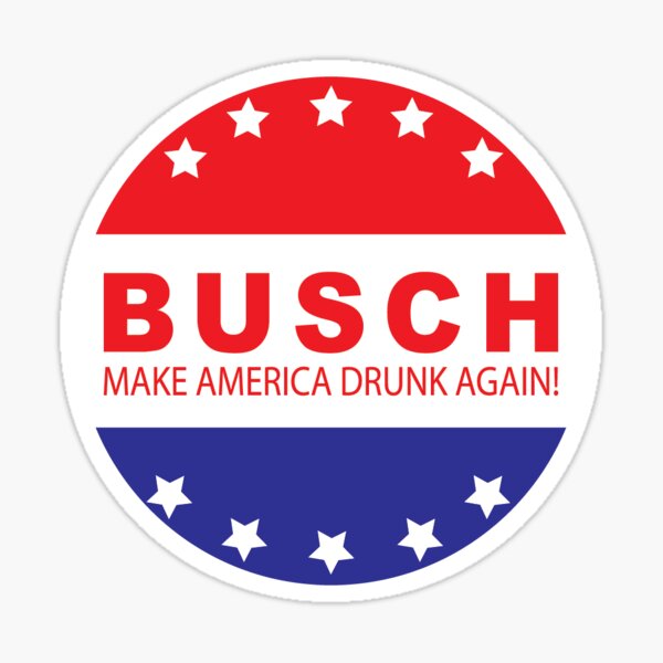 Busch Stickers | Redbubble
