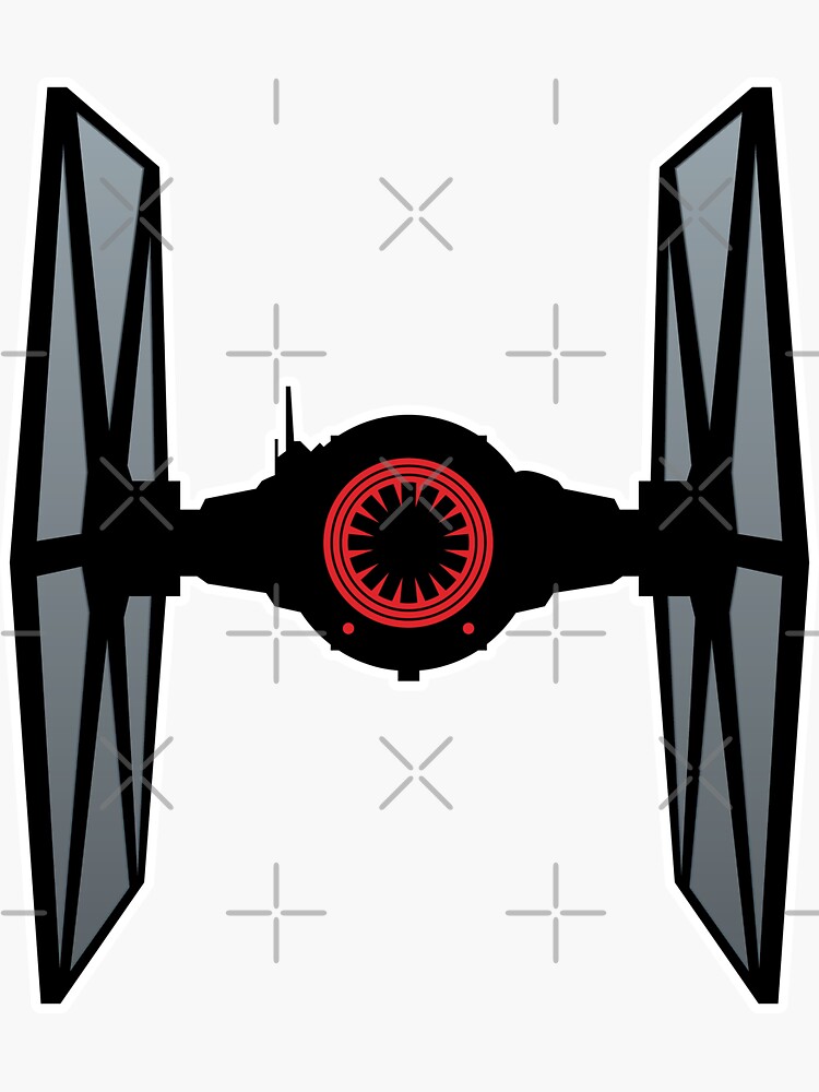 "First Order TIE Fighter" Sticker for Sale by DS-181-3 | Redbubble
