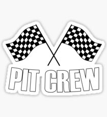 Pit Crew Stickers | Redbubble