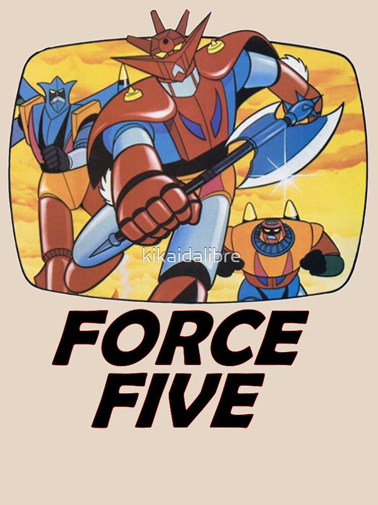 "FORCE FIVE" T-shirt by kikaidalibre | Redbubble