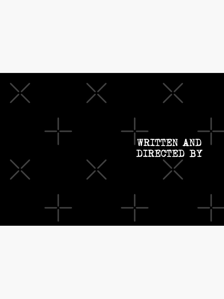 " Written And Directed By" Journal for Sale by corbrand | Redbubble