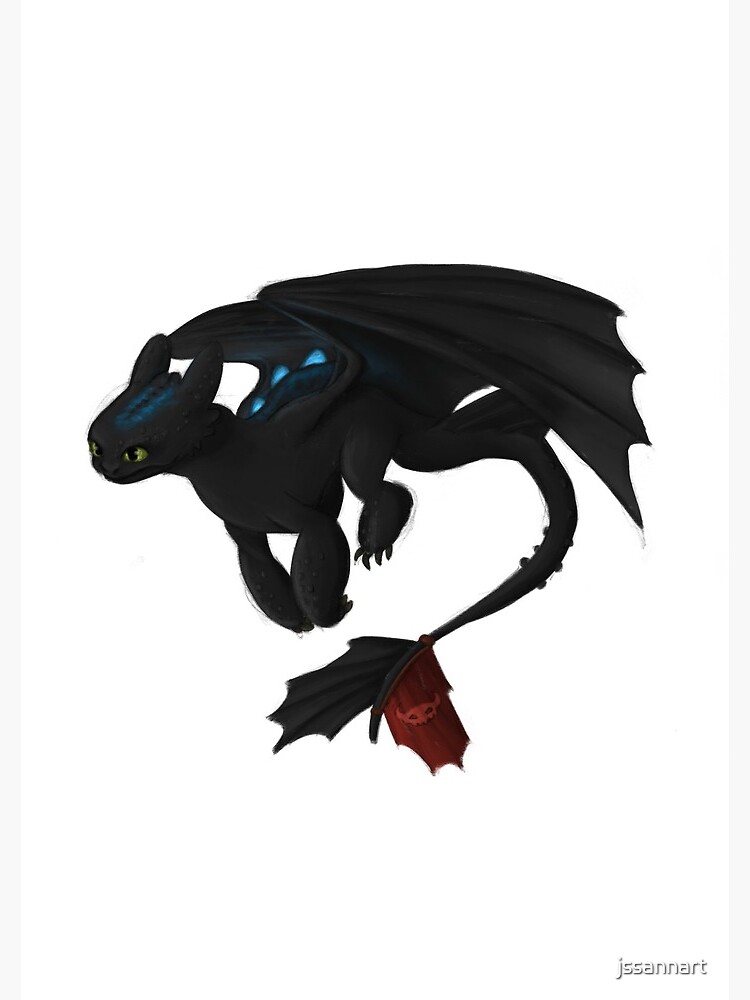 "Toothless How To Train Your Dragon" Spiral Notebook by jssannart ...