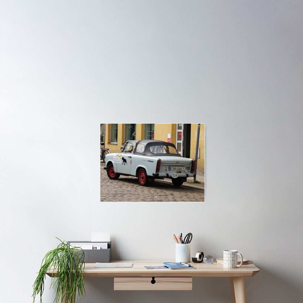 "Trabant" Poster by AlexaZari | Redbubble