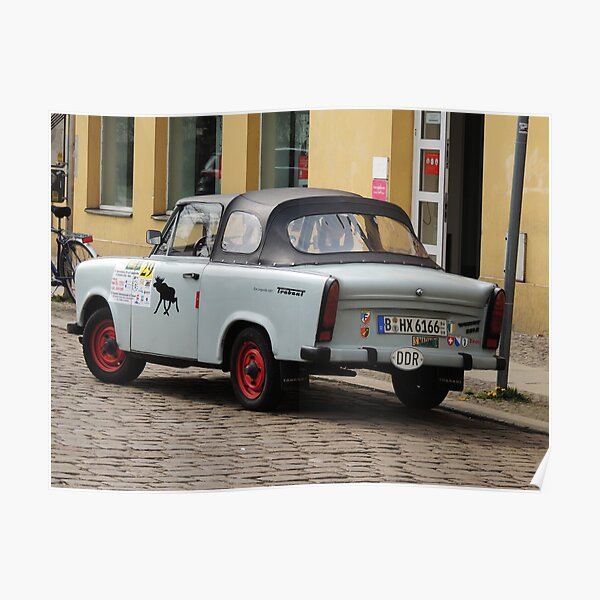 "Trabant" Poster by AlexaZari | Redbubble