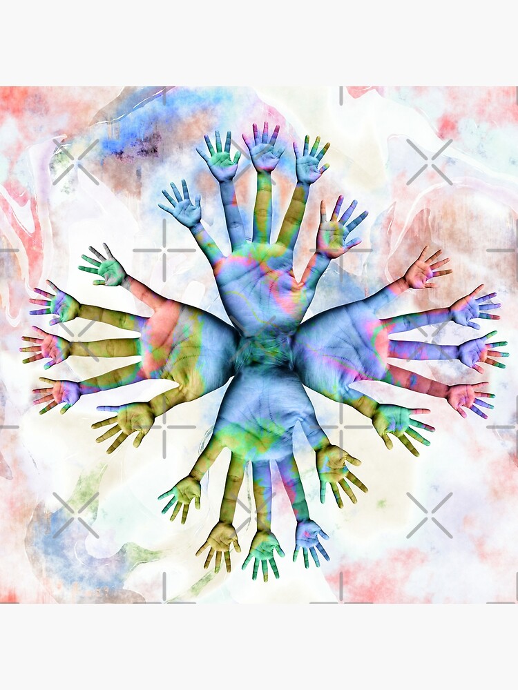 "Greedy hands" Poster for Sale by GePadeSign | Redbubble