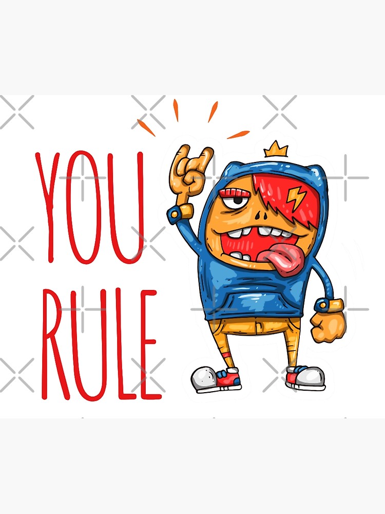 "YOU RULE" Poster by Inrru2018 | Redbubble