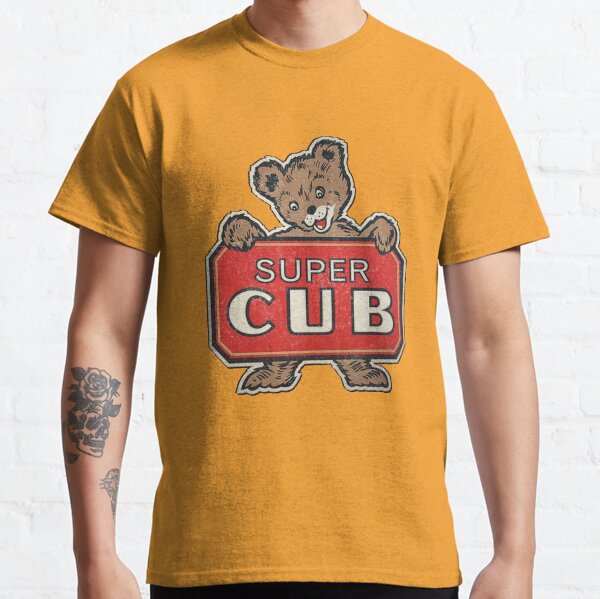 "Super Cub" T-shirt for Sale by LAZYJSTUDIOS | Redbubble | bear t ...