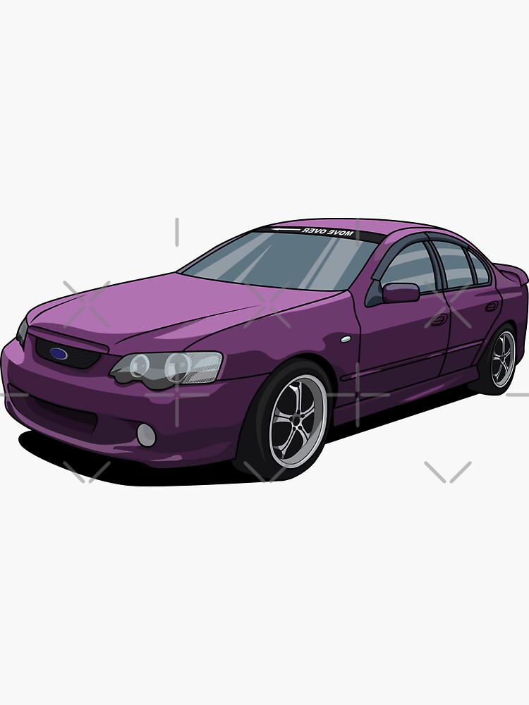 "Ford Falcon BA XR6" Sticker for Sale by oringographics | Redbubble
