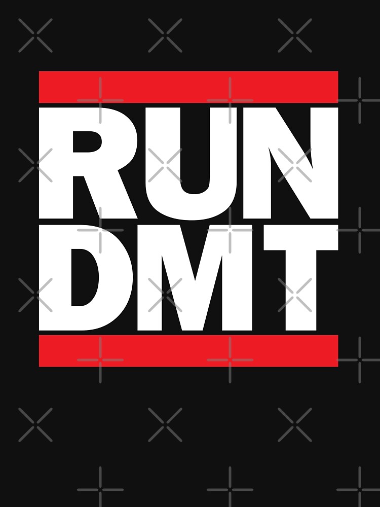 "RUN DMT Dimethyltryptamine" T-shirt for Sale by petestyles | Redbubble ...