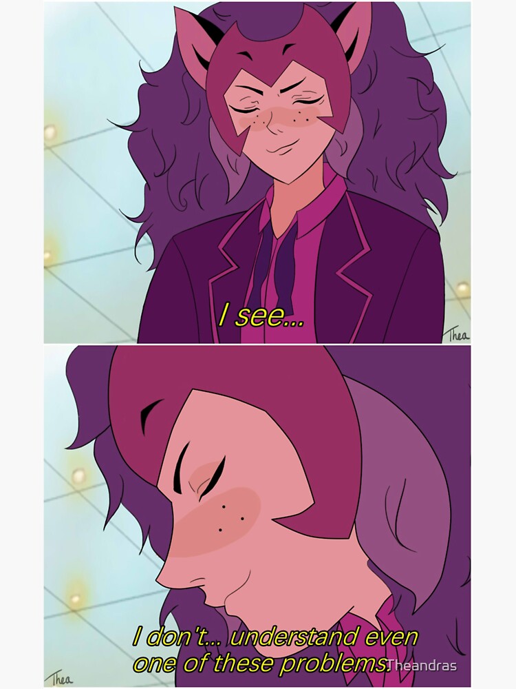 "Catra | She-Ra" Sticker by Theandras | Redbubble