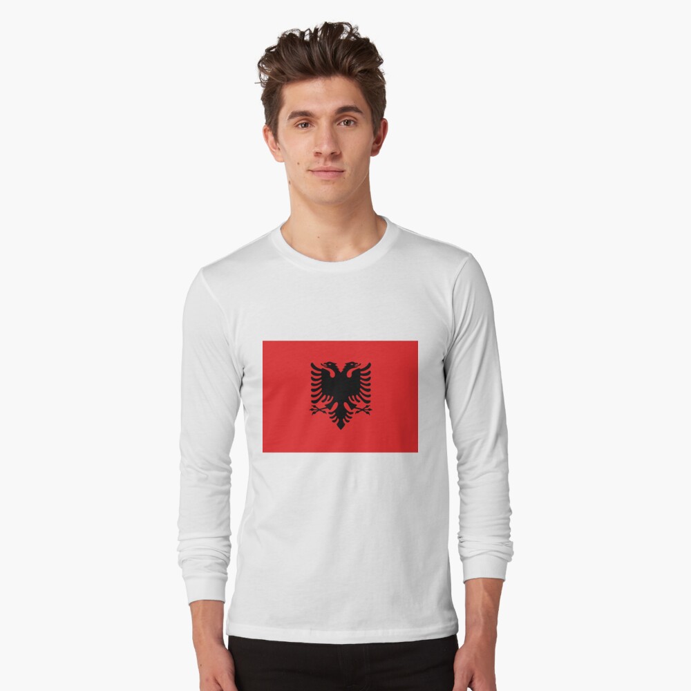 "Flag of Albania - Flamuri Kombëtar - Flamuri i Shqipëri" Art Board ...