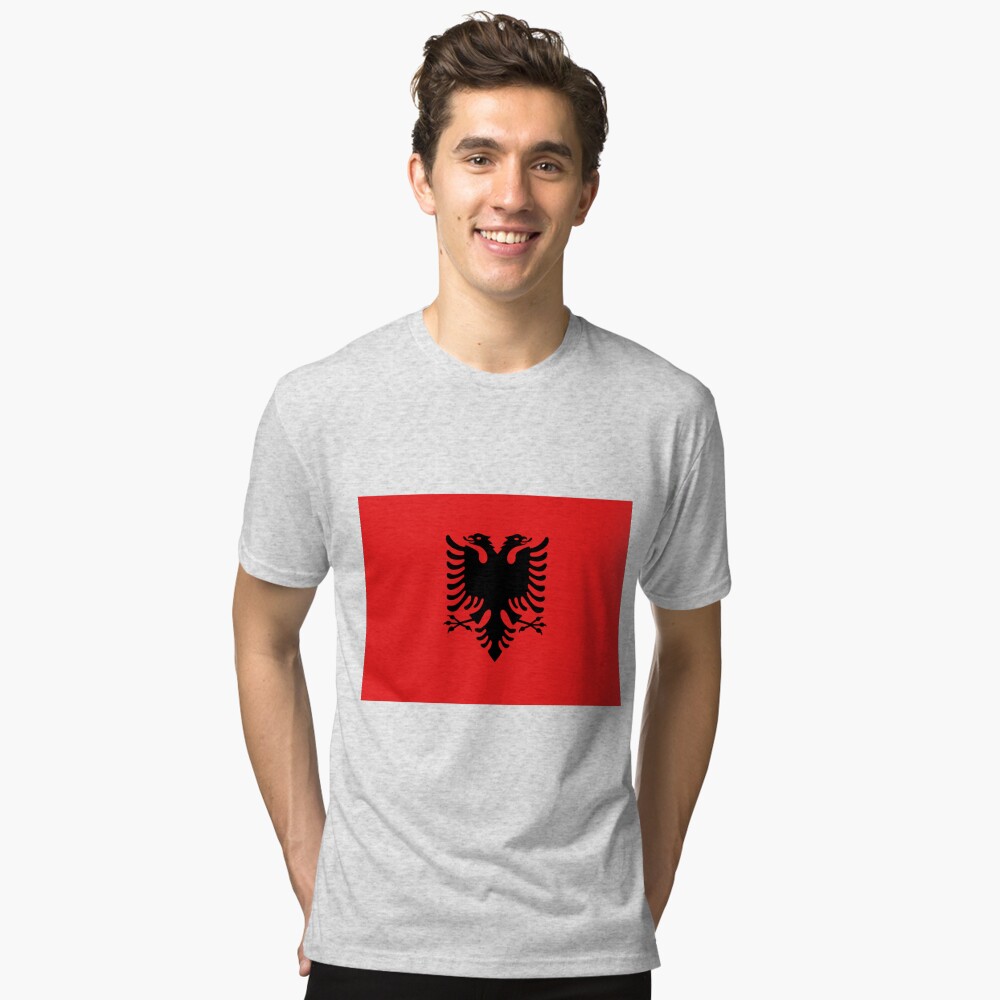 "Flag of Albania - Flamuri Kombëtar - Flamuri i Shqipëri" Art Board ...