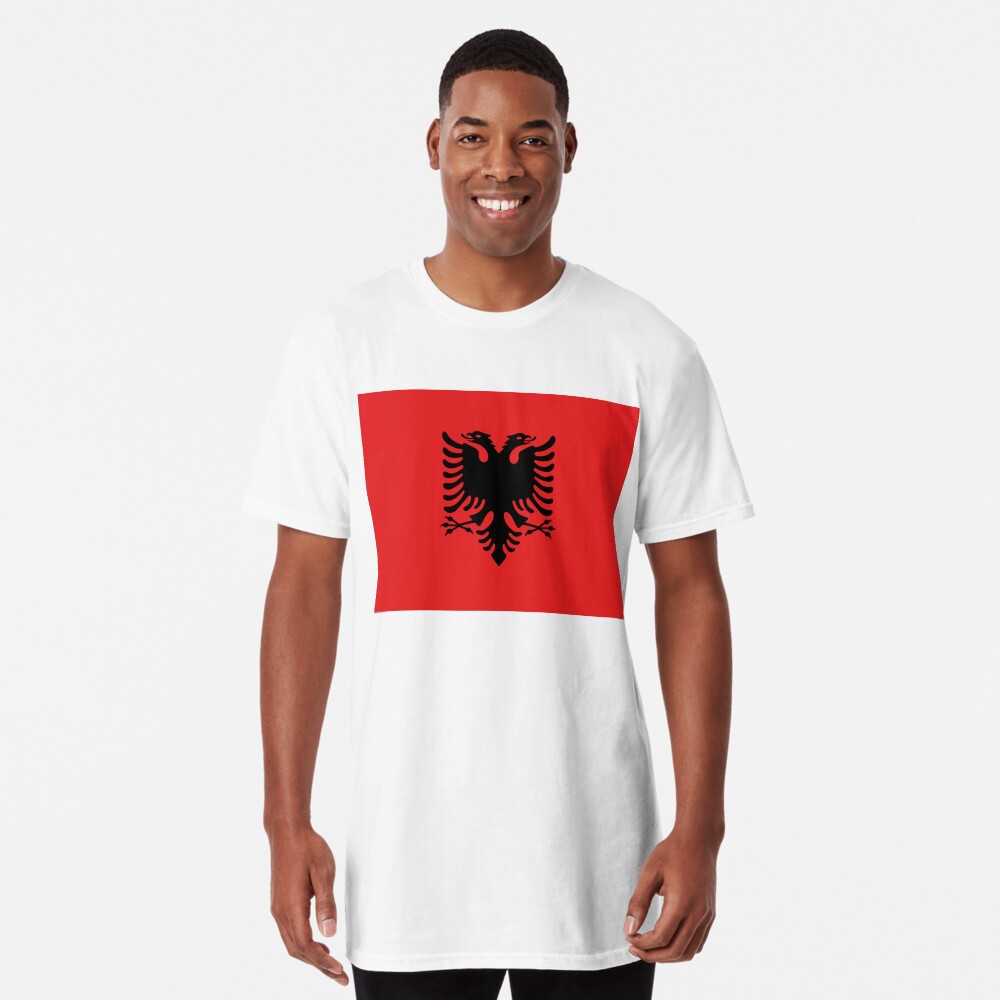 "Flag of Albania - Flamuri Kombëtar - Flamuri i Shqipëri" Art Board ...
