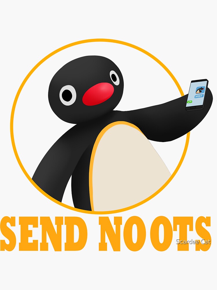 "Send Noots " Sticker for Sale by Mikkimoo27 | Redbubble