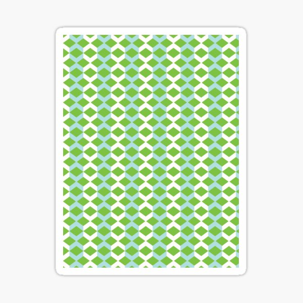 "Chevron Diamond Pattern Bright Stripes Texture" Sticker for Sale by ...