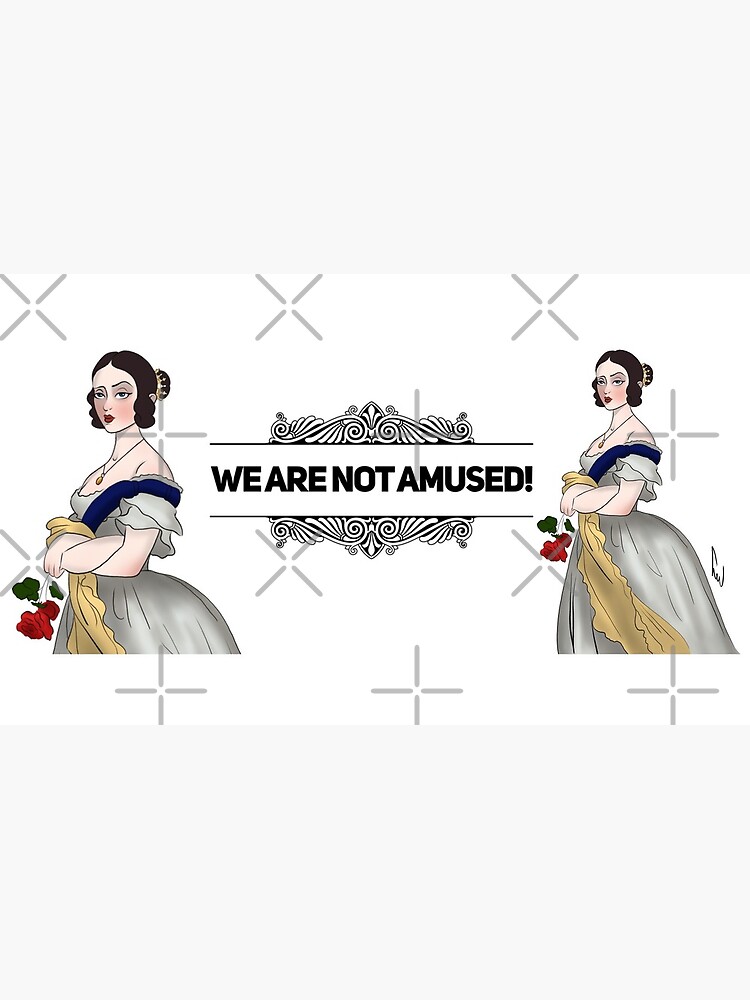 "Queen Victoria ~ Not Amused" Coffee Mug for Sale by HARETONart | Redbubble