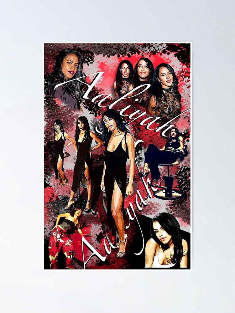 "Aaliyah Poster" Poster by nomercy50 | Redbubble