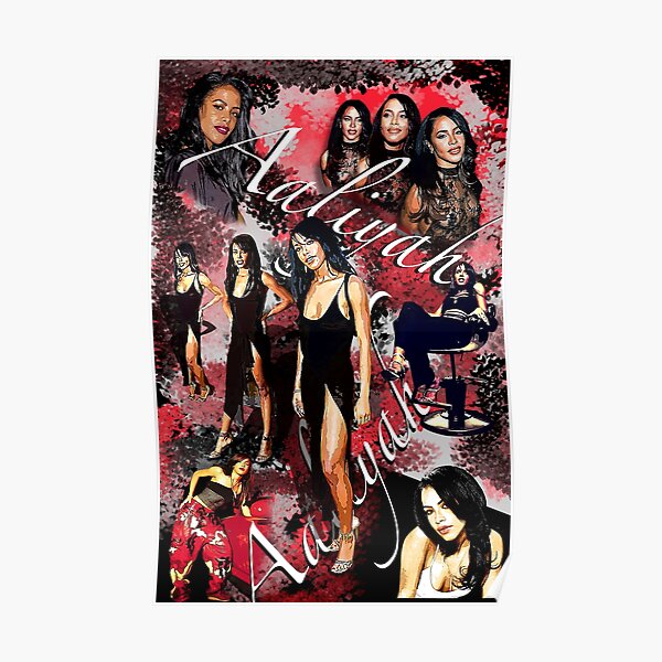 Aaliyah Posters | Redbubble