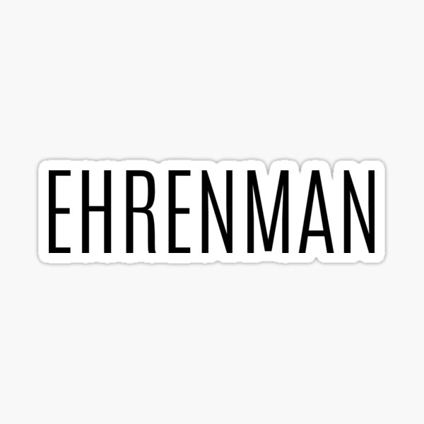 "Ehrenmann" Sticker von ArtjomDesign | Redbubble