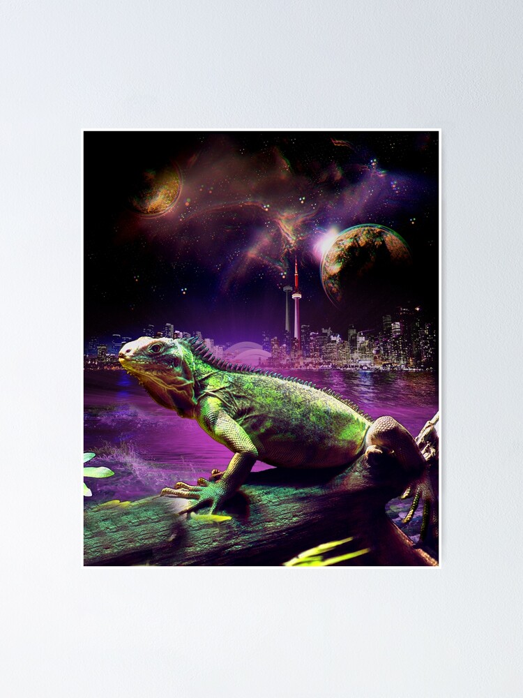 "aesthetic lizard" Poster by FandomizedRose | Redbubble
