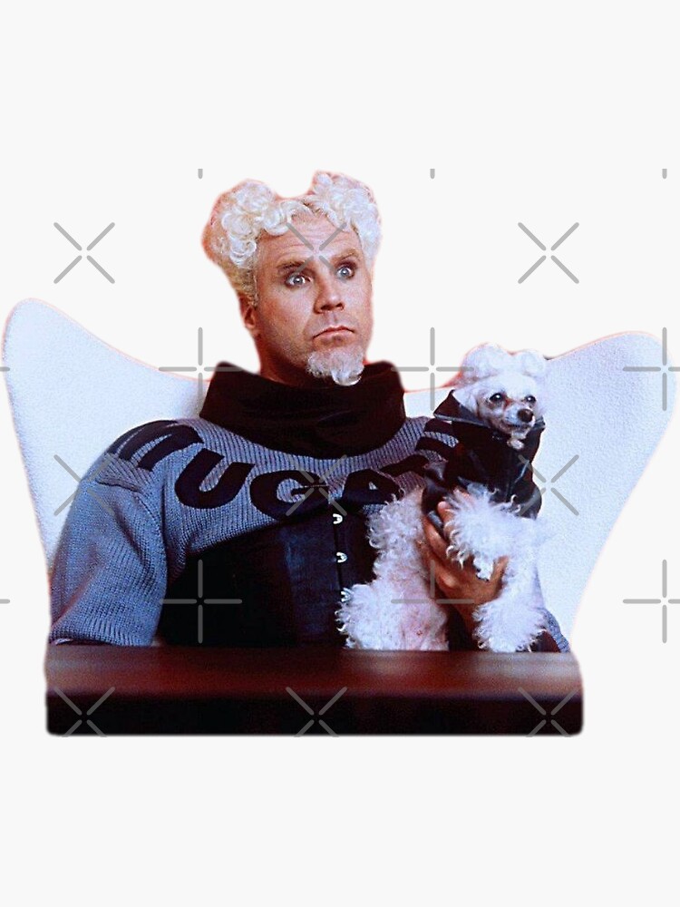"Mugatu - Will Ferrell - Zoolander " Sticker by Night-Sky-Art | Redbubble