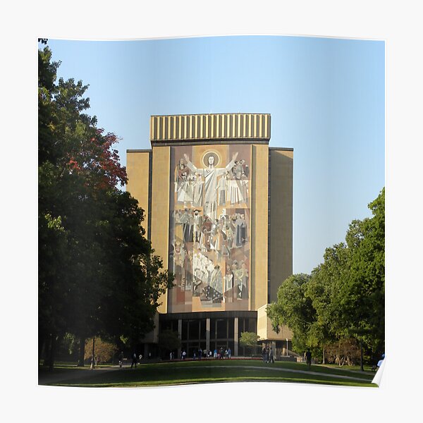"Touchdown Jesus" Poster by worldwideart | Redbubble