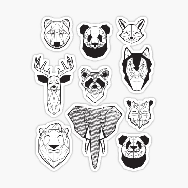 Simple Geometric Animals