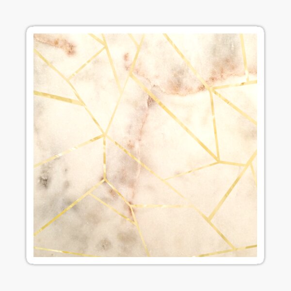 "Rose Gold Marble Design" Sticker for Sale by LowDownGraphics | Redbubble